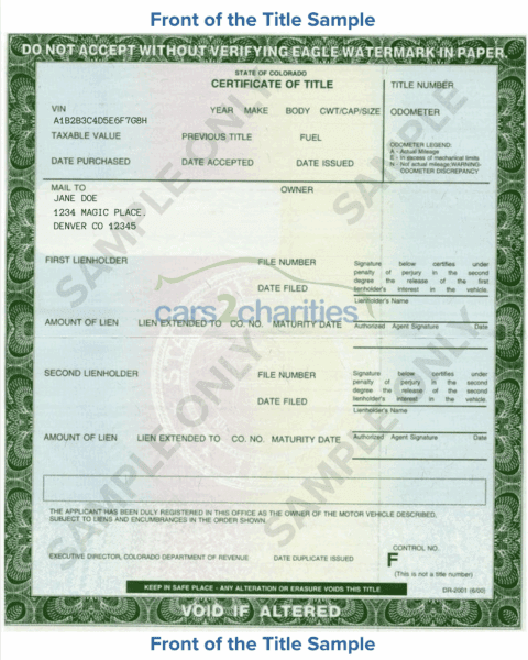 Easy step-by-step guide on signing an Colorado title